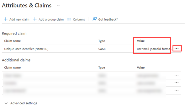 Configure Azure AD Single Sign-on