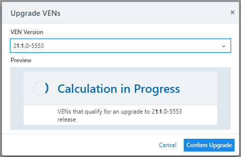 VEN Upgrade Using VEN Library in PCE
