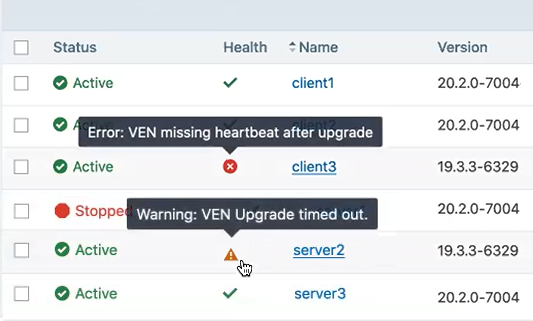 VEN Upgrade Using VEN Library in PCE