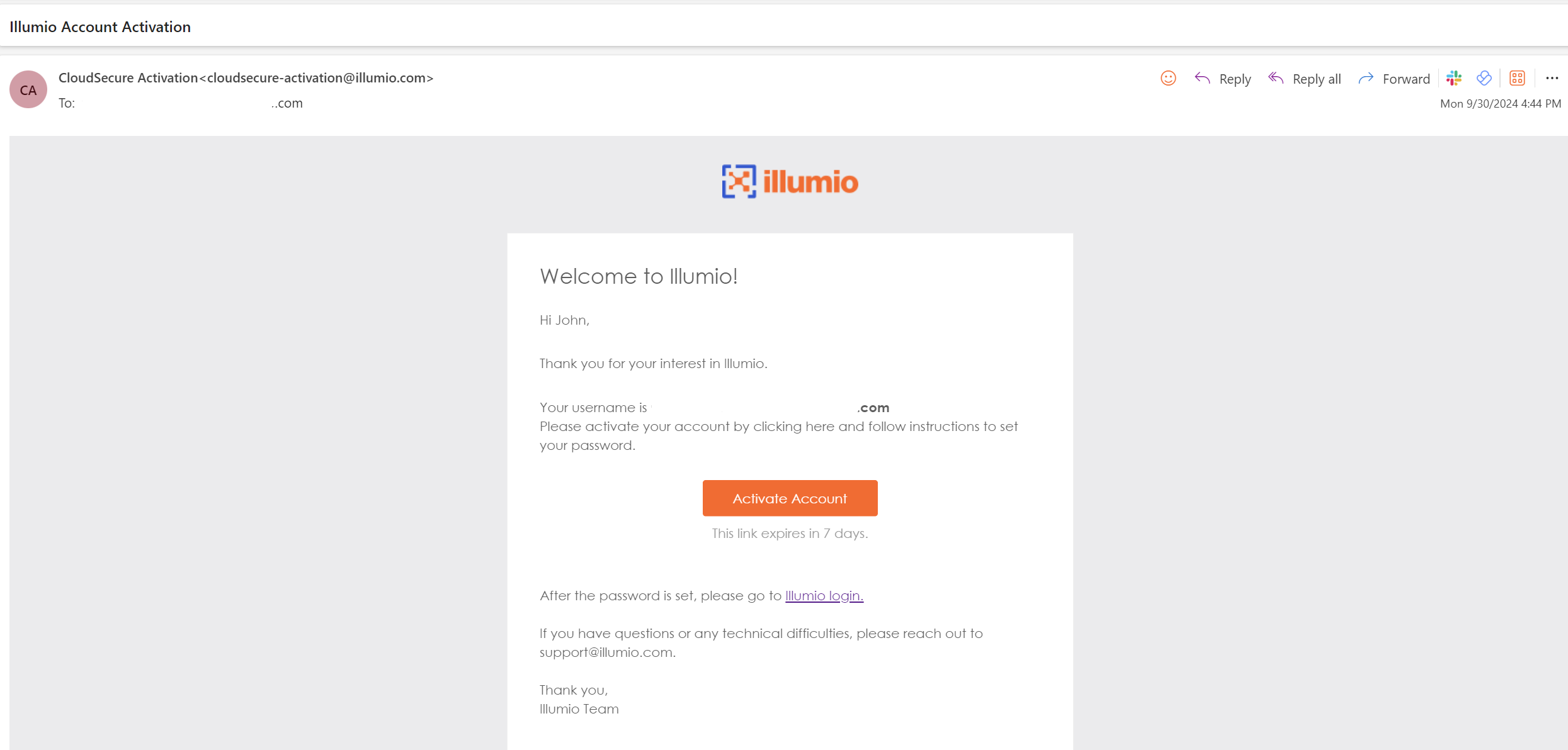Set Up an Illumio Console Account