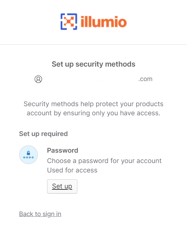 Set Up an Illumio Console Account